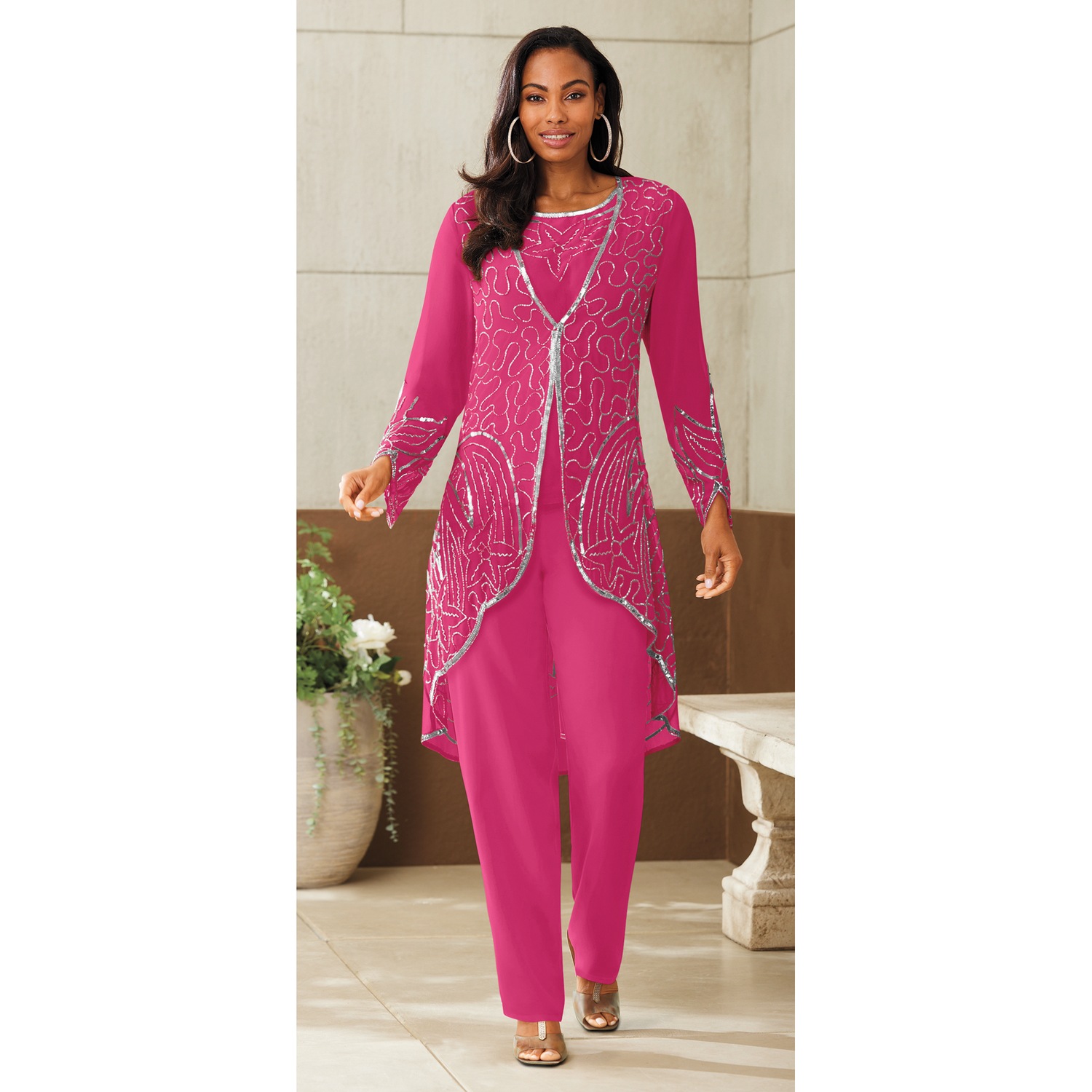 Yasia 3-Piece Pant Set | ASHRO