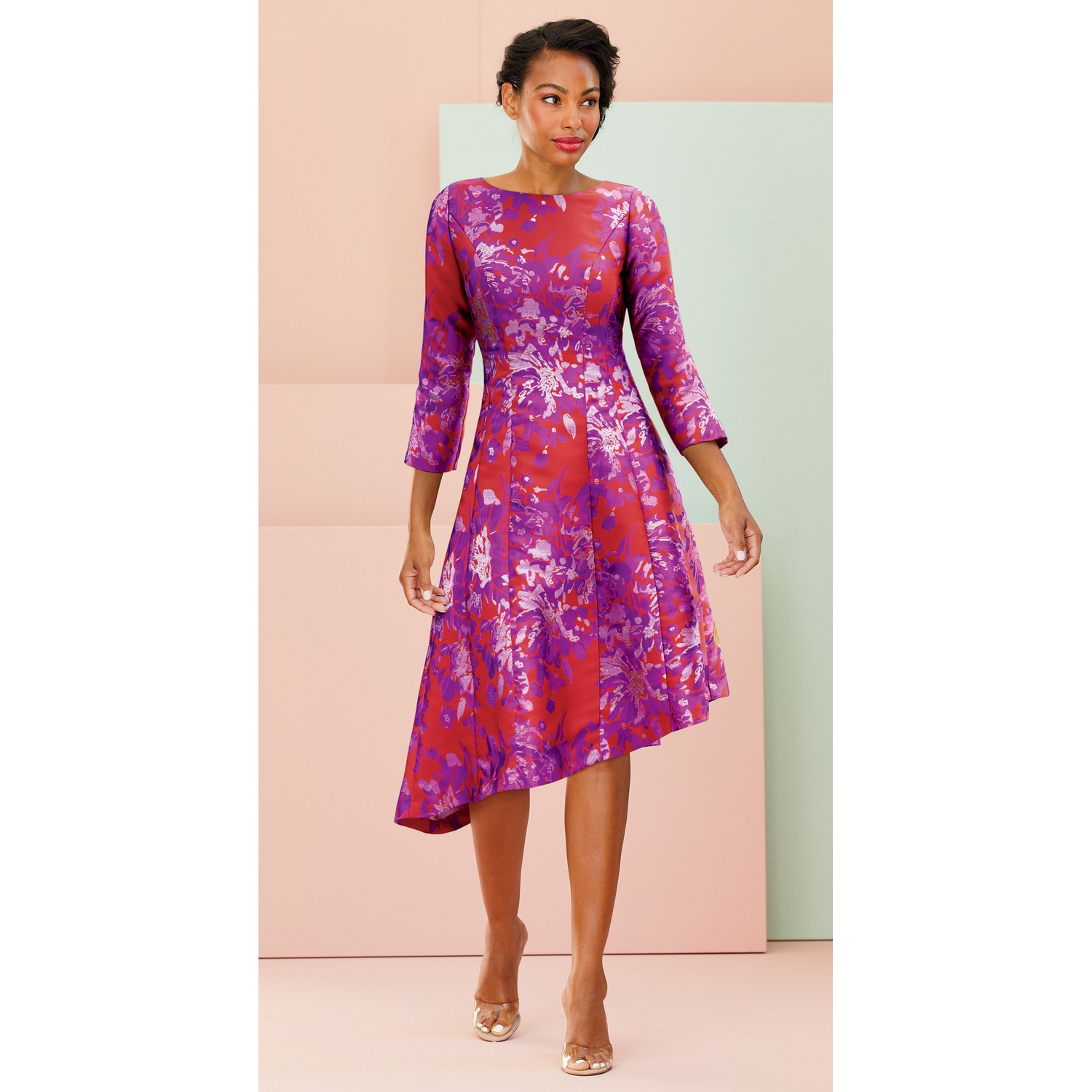 Chellise Jacquard Dress | ASHRO