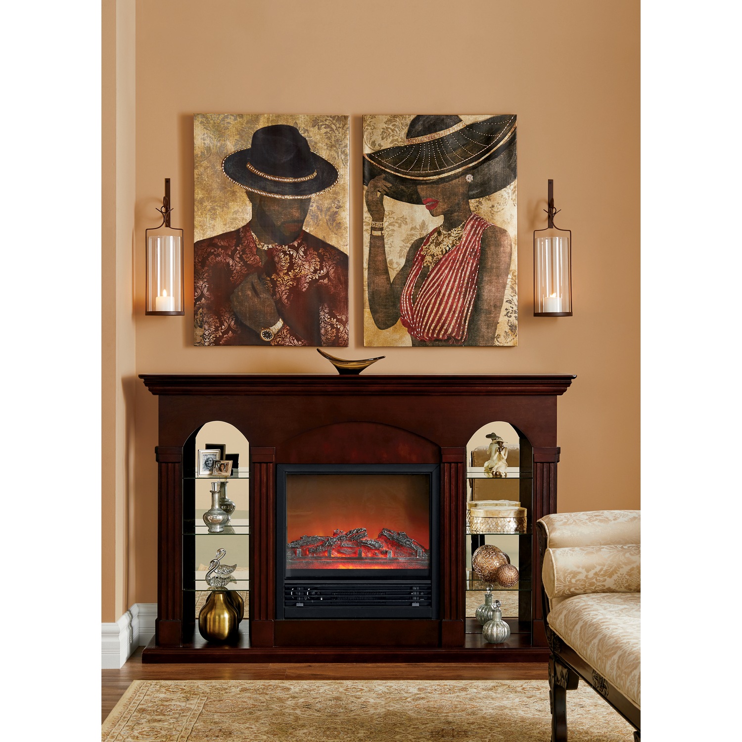 Poised Man or Lady Canvas | ASHRO