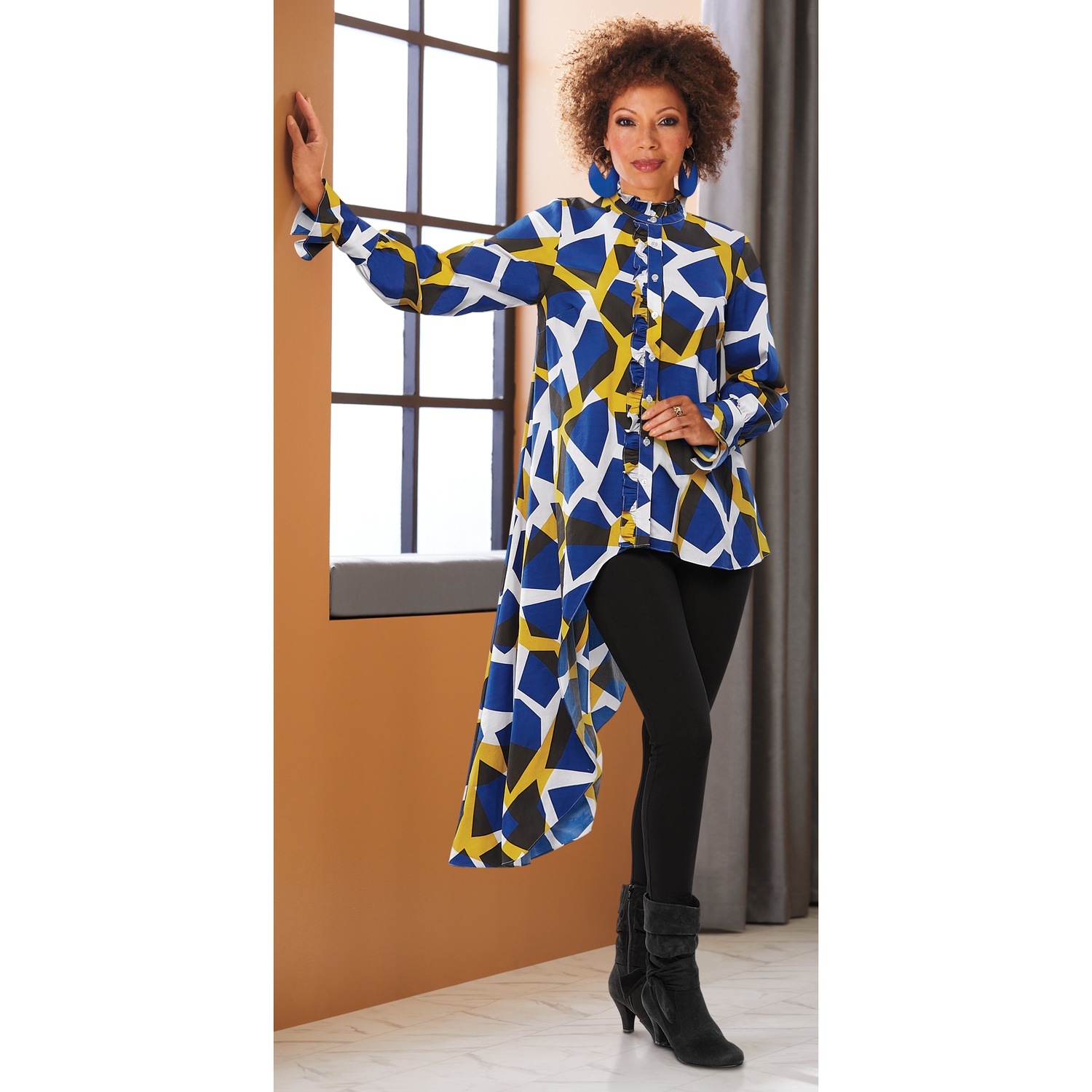 Thalia Woven Tunic | ASHRO