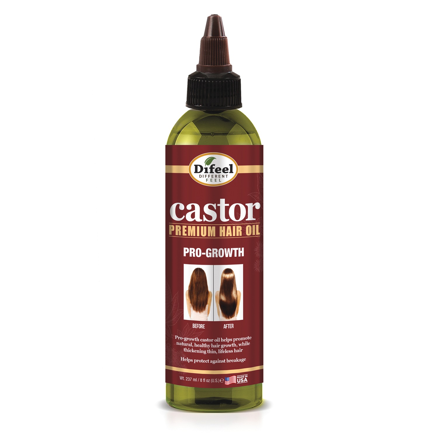 Difeel Castor Premium Hair Oil | ASHRO