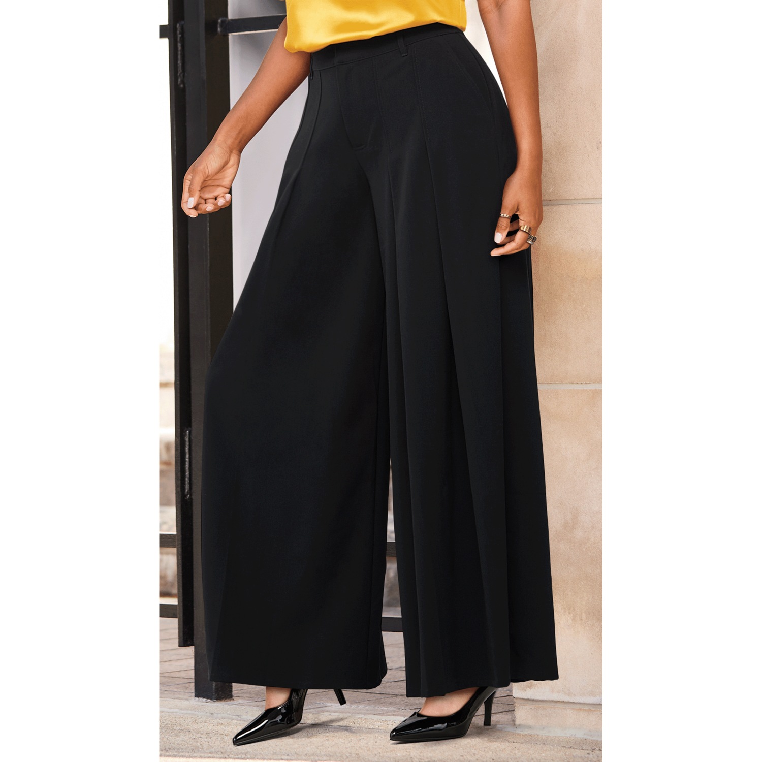 Willow Wide Leg Pant | ASHRO