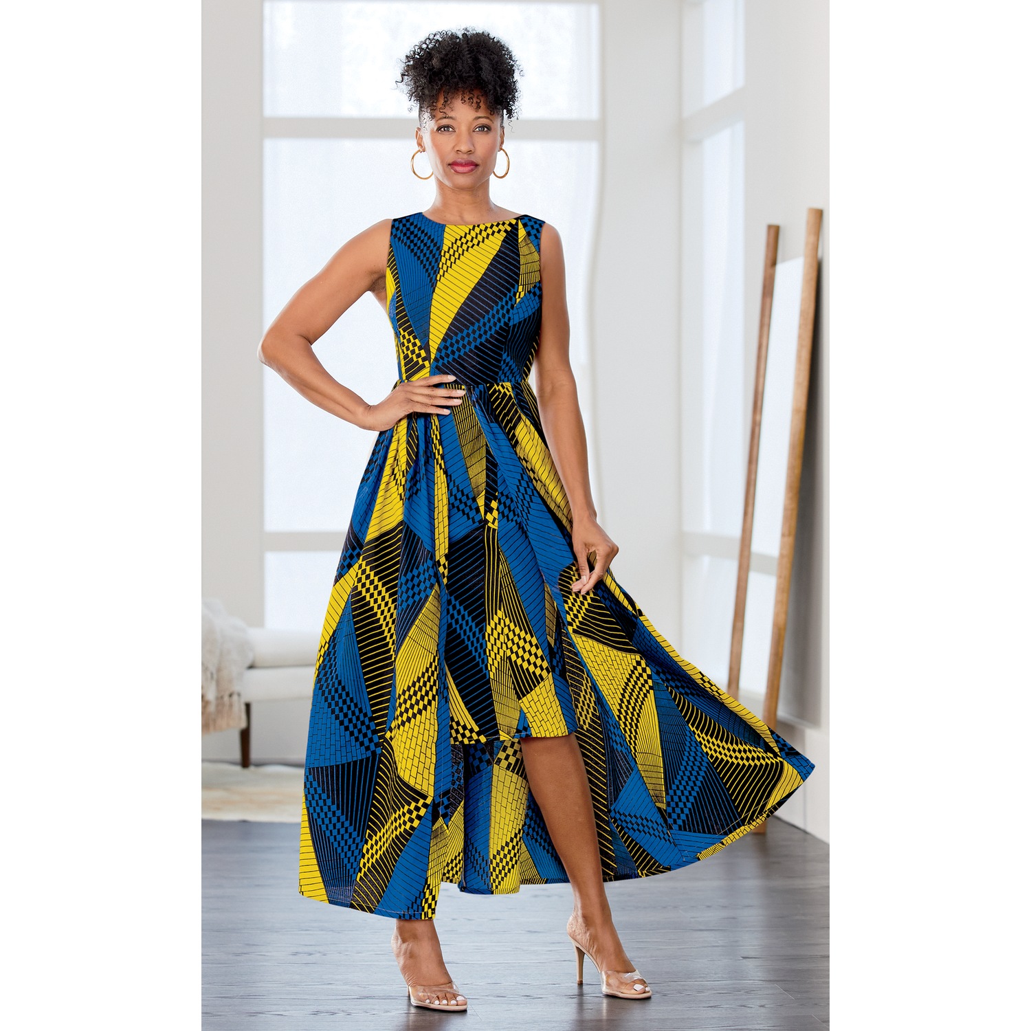 Laqueta Overlay Skirt Dress | ASHRO