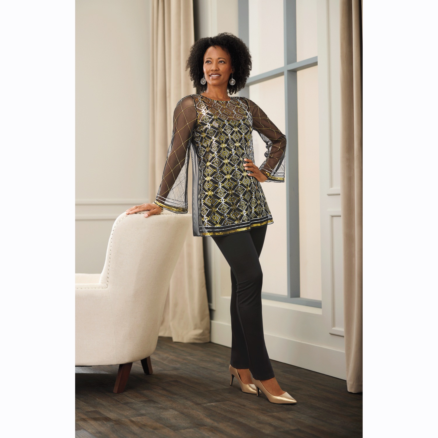 Kimora Glitz Tunic | ASHRO