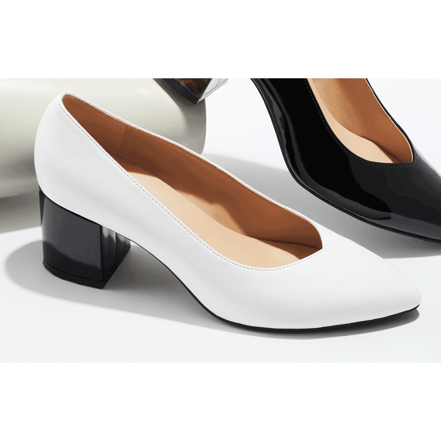 Colorblock Heel Pump | ASHRO