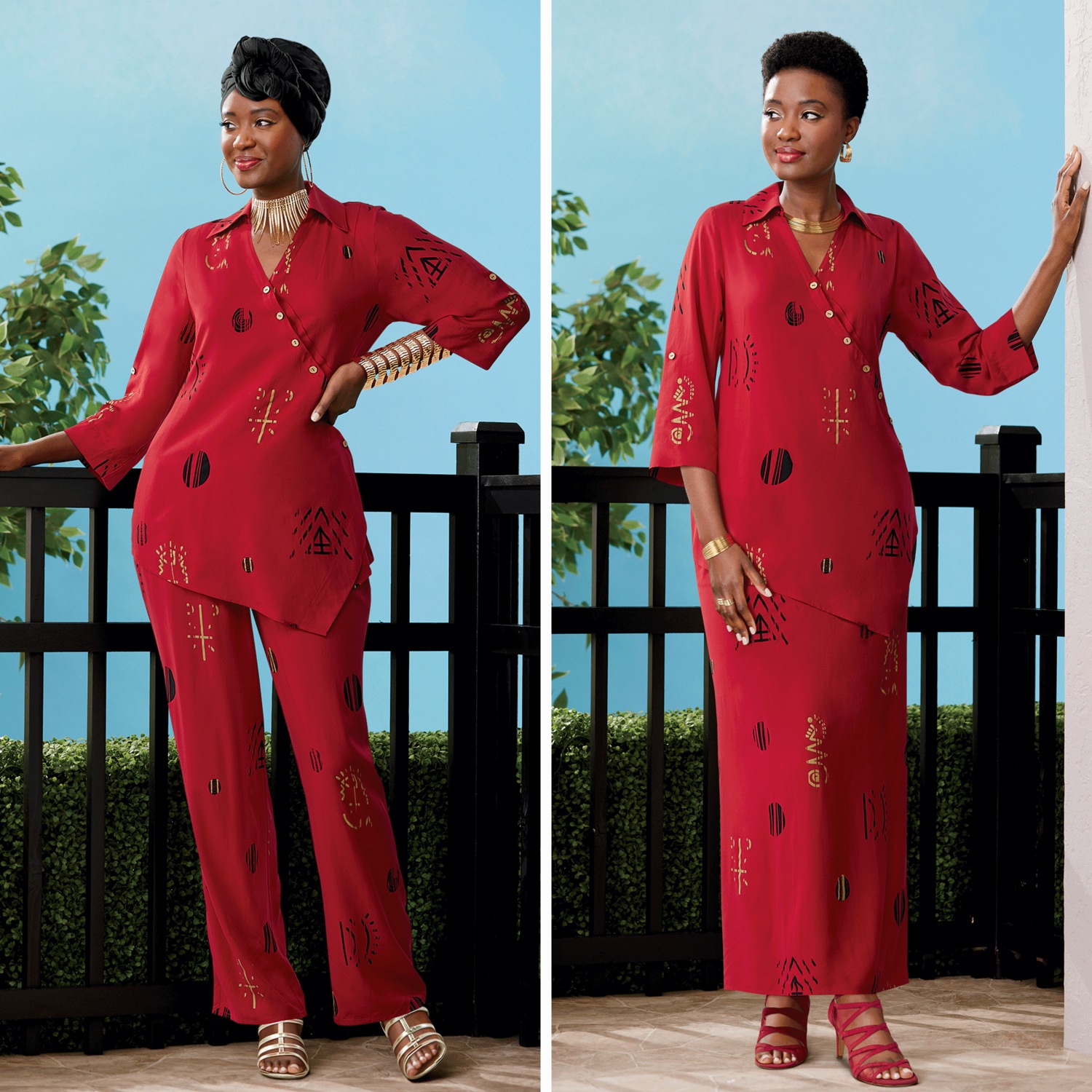 Danissa Print 3-Piece Wardrober | ASHRO