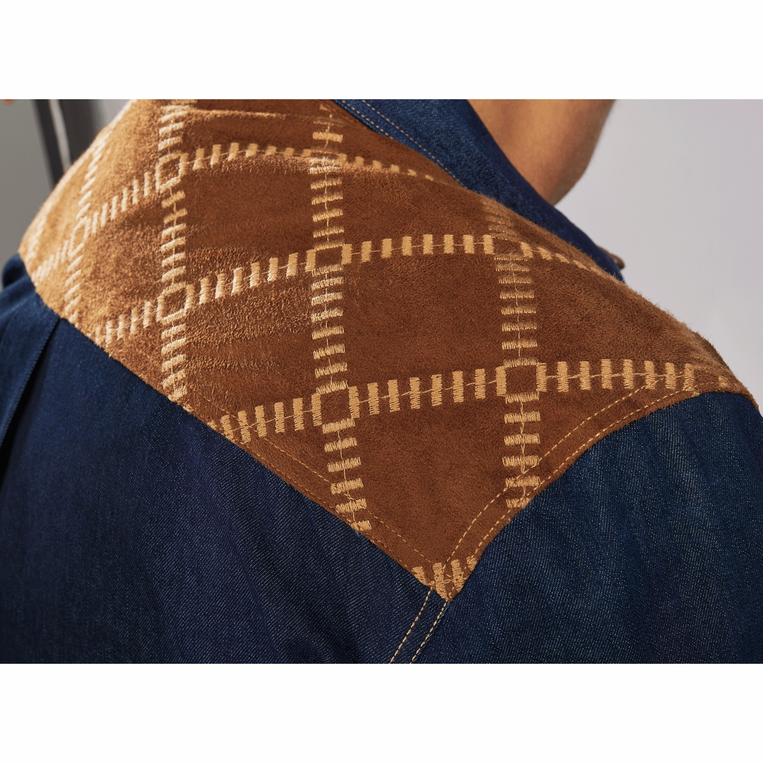 Stacy Adams Denim Pant Set | ASHRO