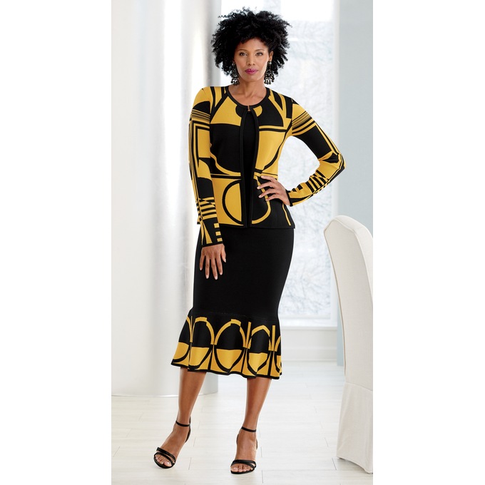 Keandra Knit Jacket Dress | ASHRO