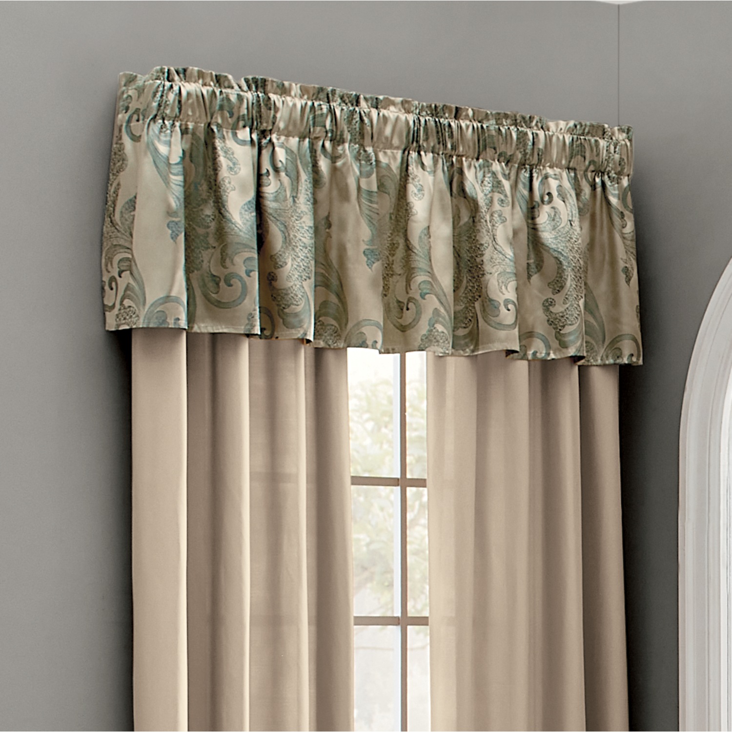 Reggiana Jacquard Valance | ASHRO
