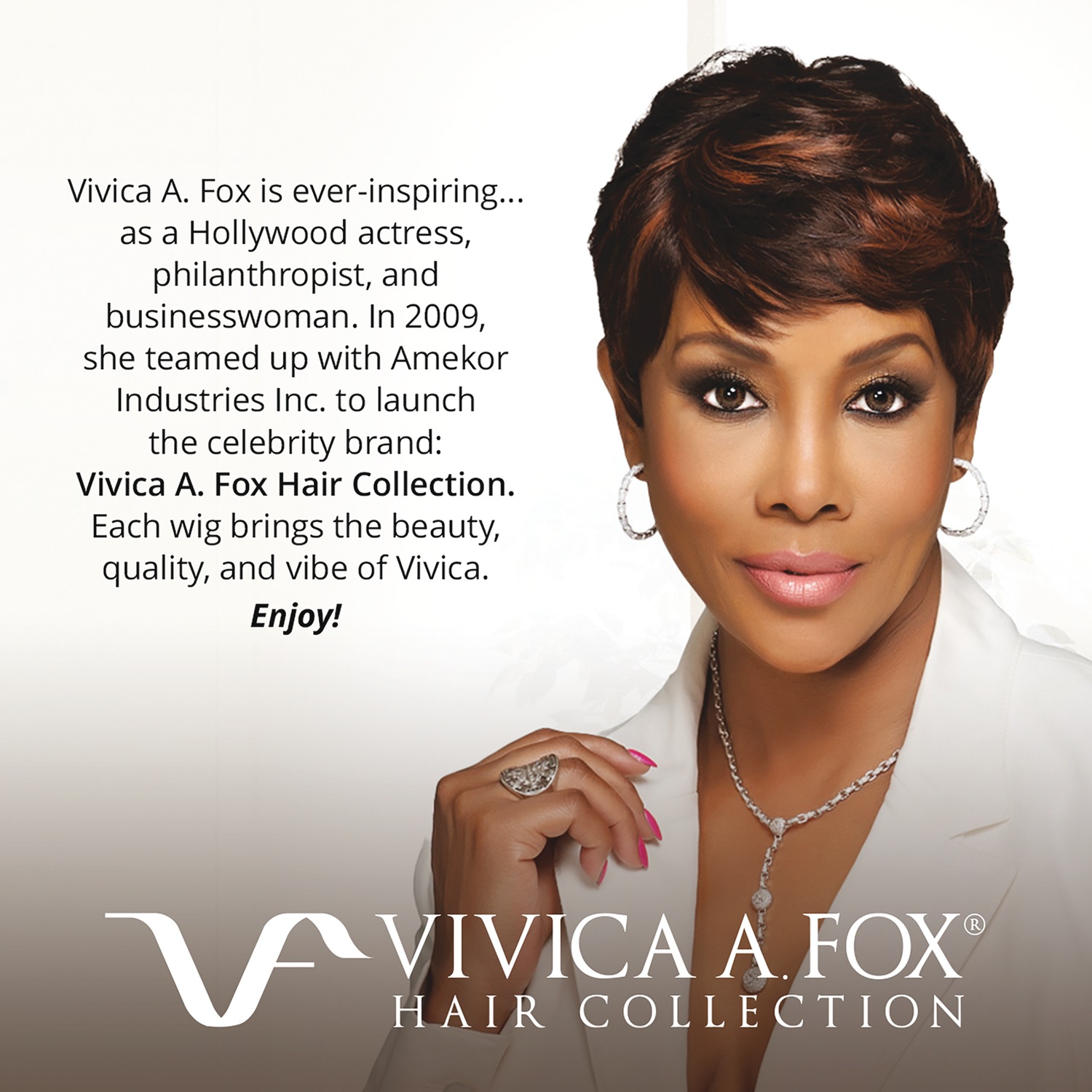 Vivica Fox Lucy Short Wig | ASHRO