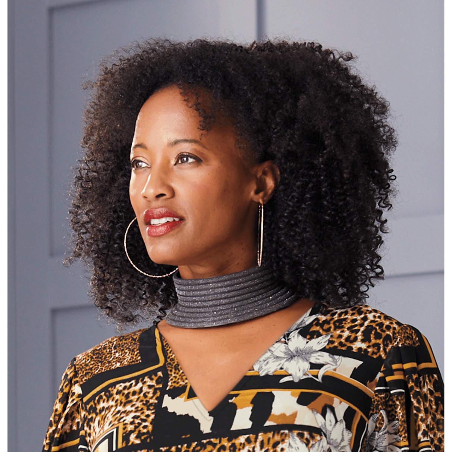 Glitter Pleather Collar | ASHRO