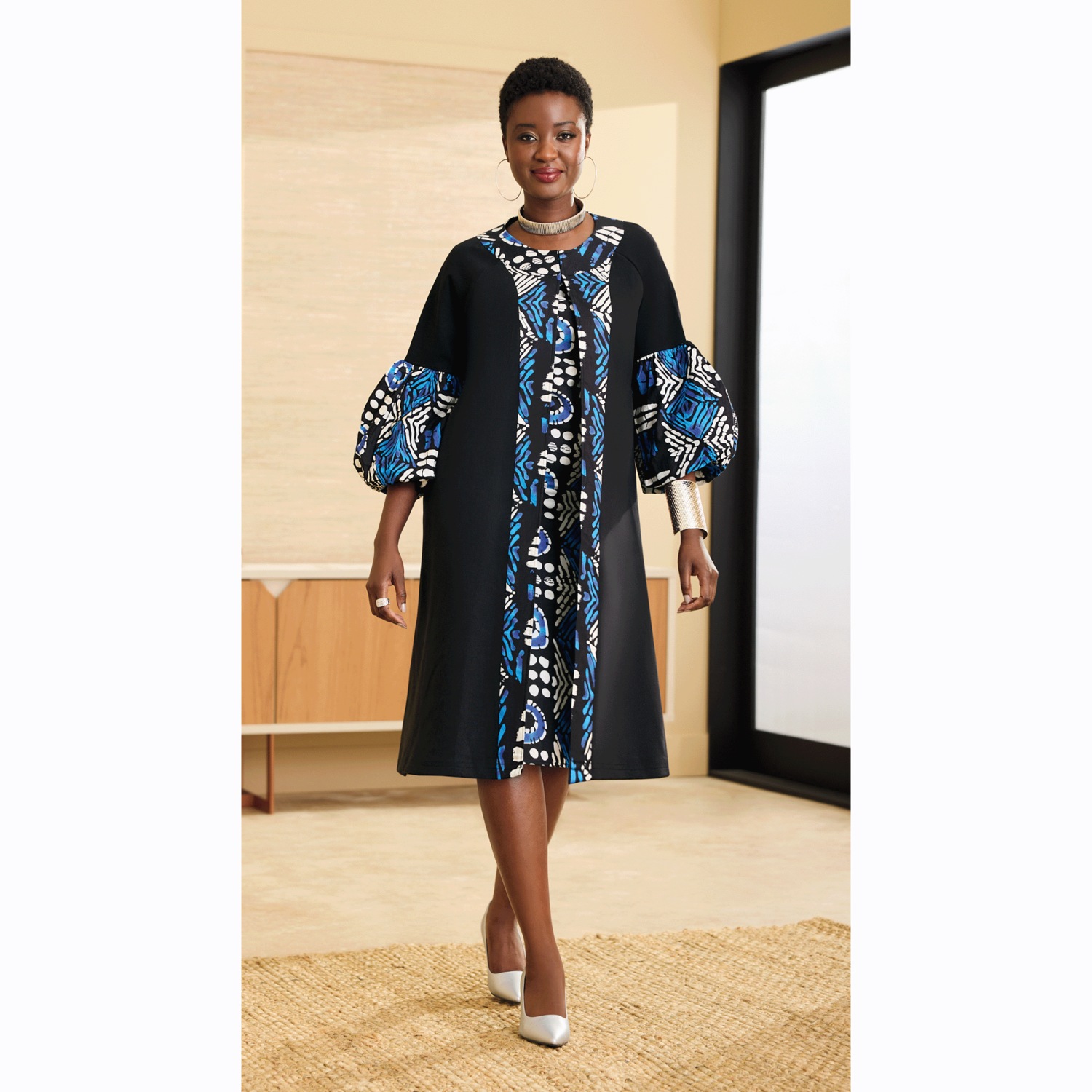 Tendai Flyaway Jacket Dress | ASHRO