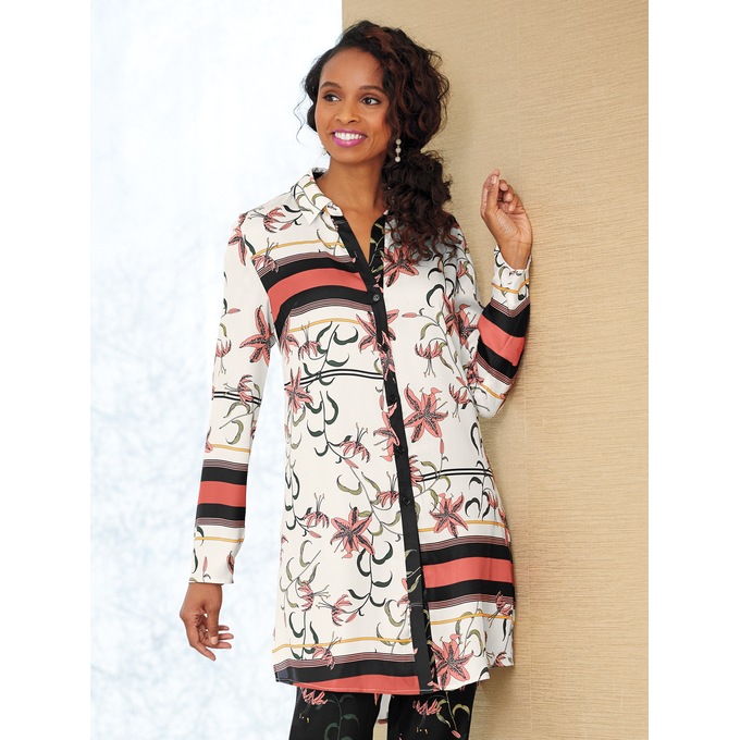 Opposites Floral Tunic | ASHRO