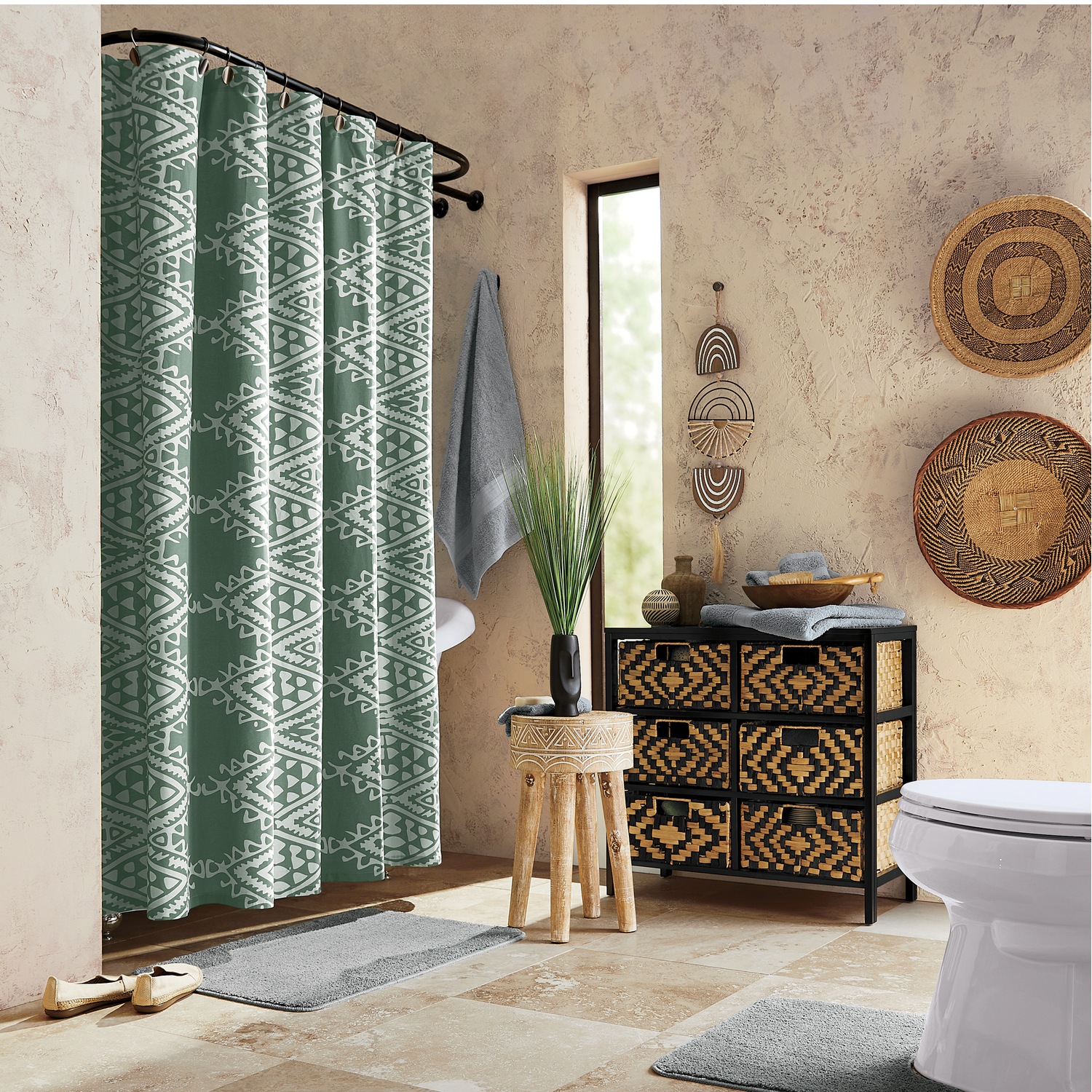 Nala 6-Basket Storage Cabinet | ASHRO