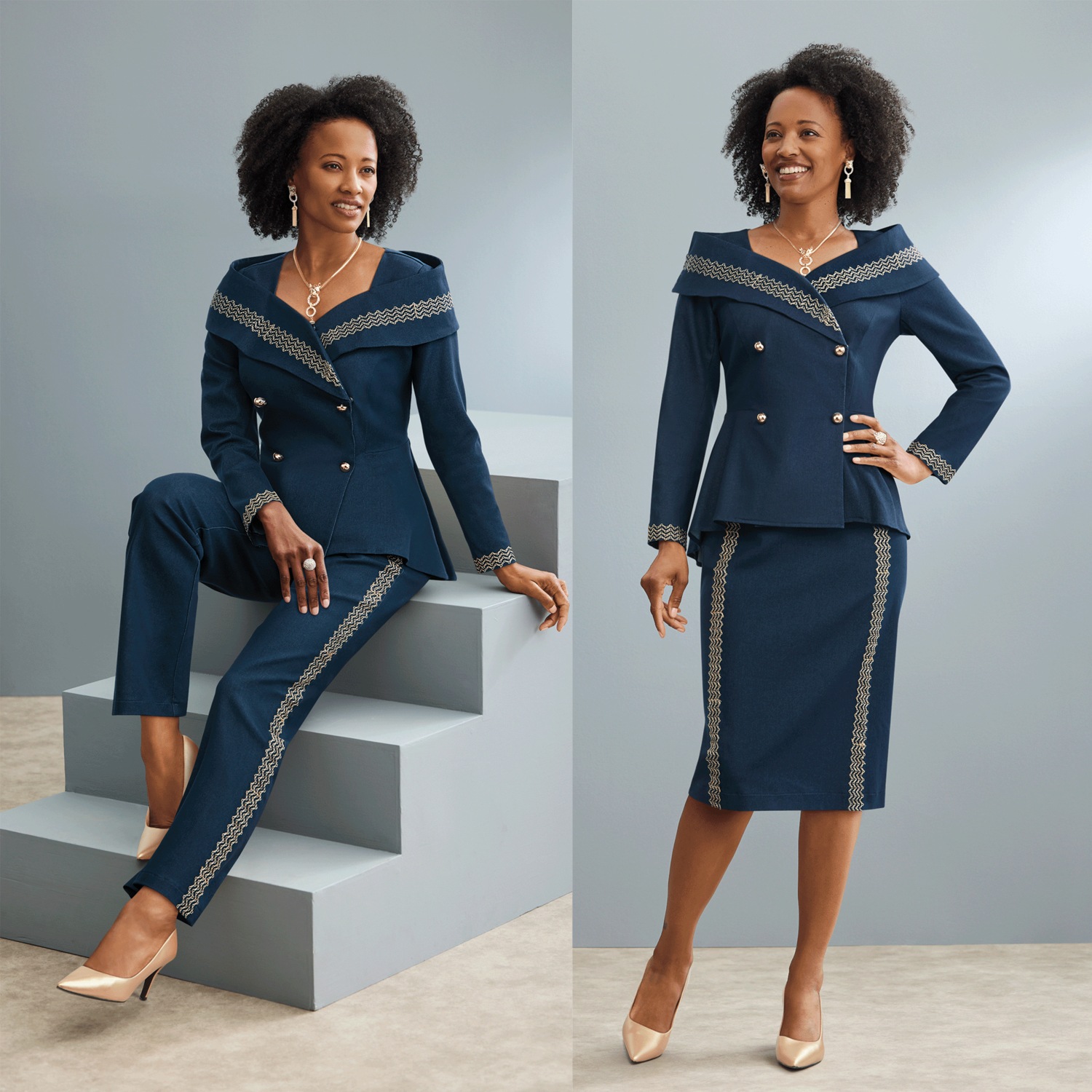 Lyta 3-Piece Denim Wardrober | ASHRO