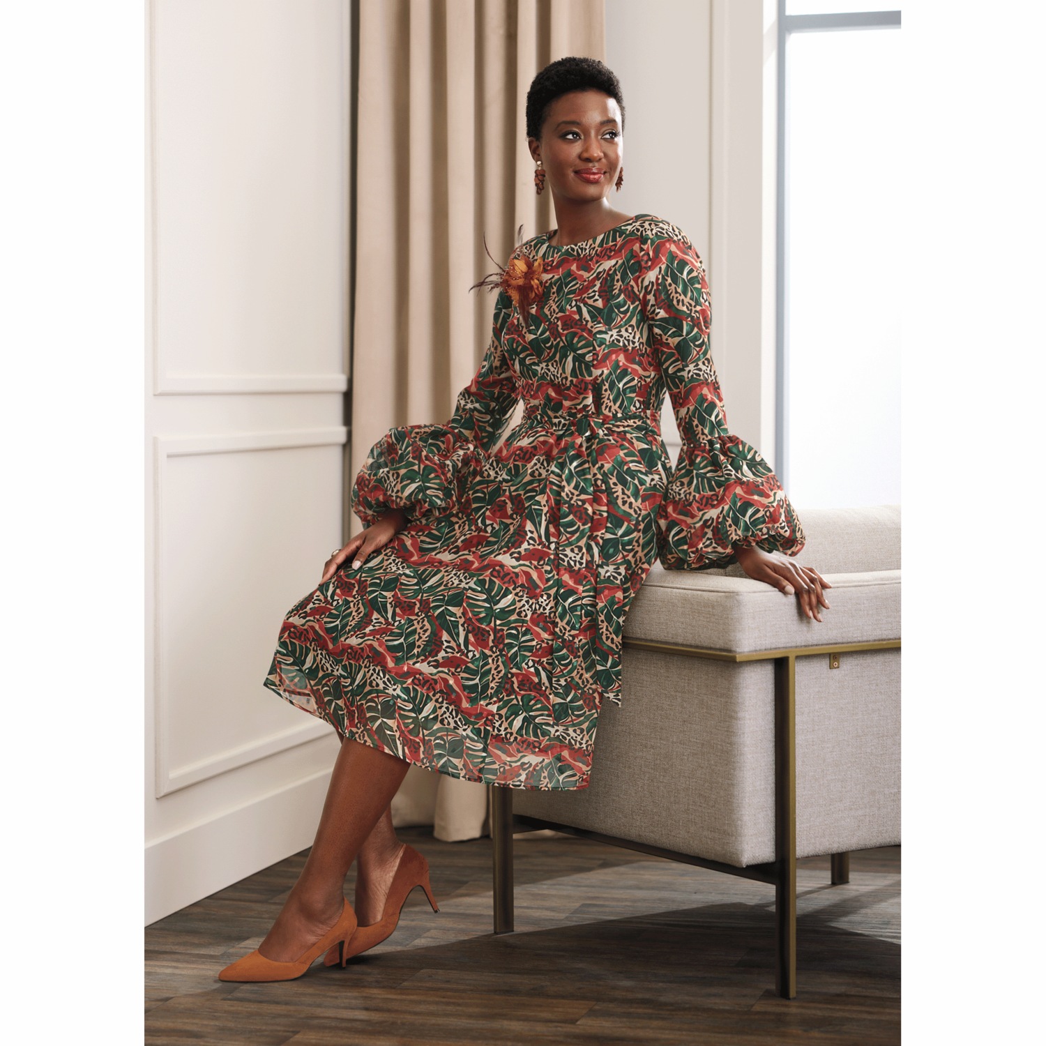 Mevina A-Line Dress | ASHRO