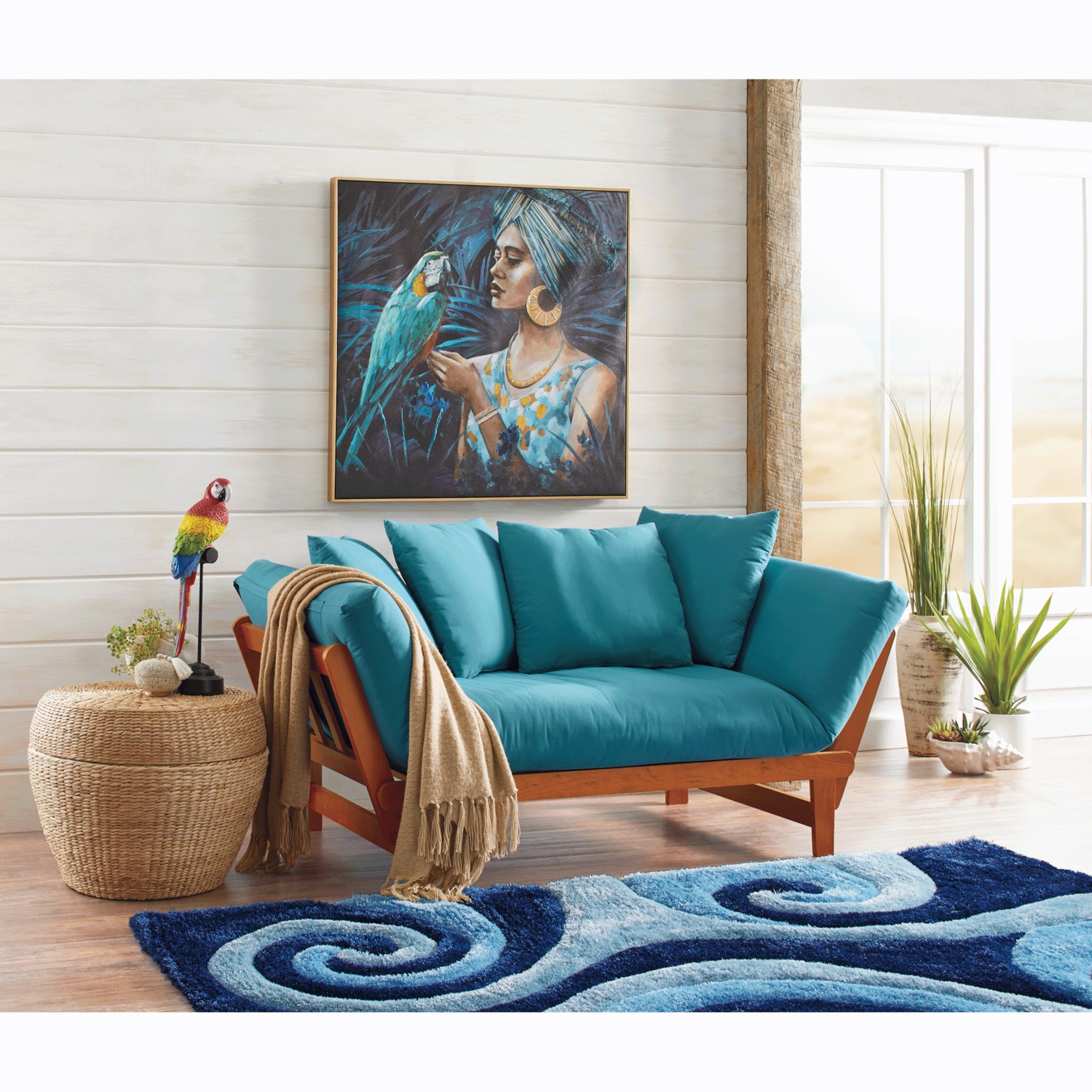 Perched Parrot Figurine | ASHRO