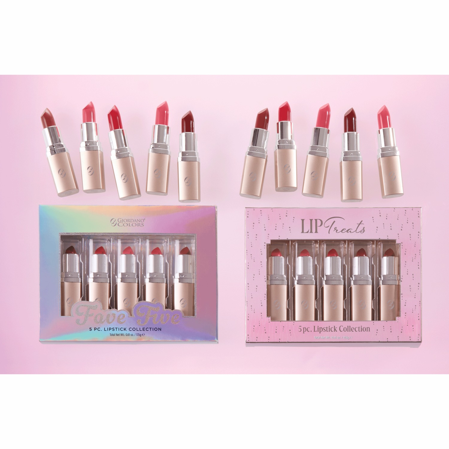 Michael Giordano 5-Piece Lipstick Collection | ASHRO