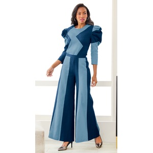 Patchwork Denim Pant Set and Patchwork Denim Hat | ASHRO