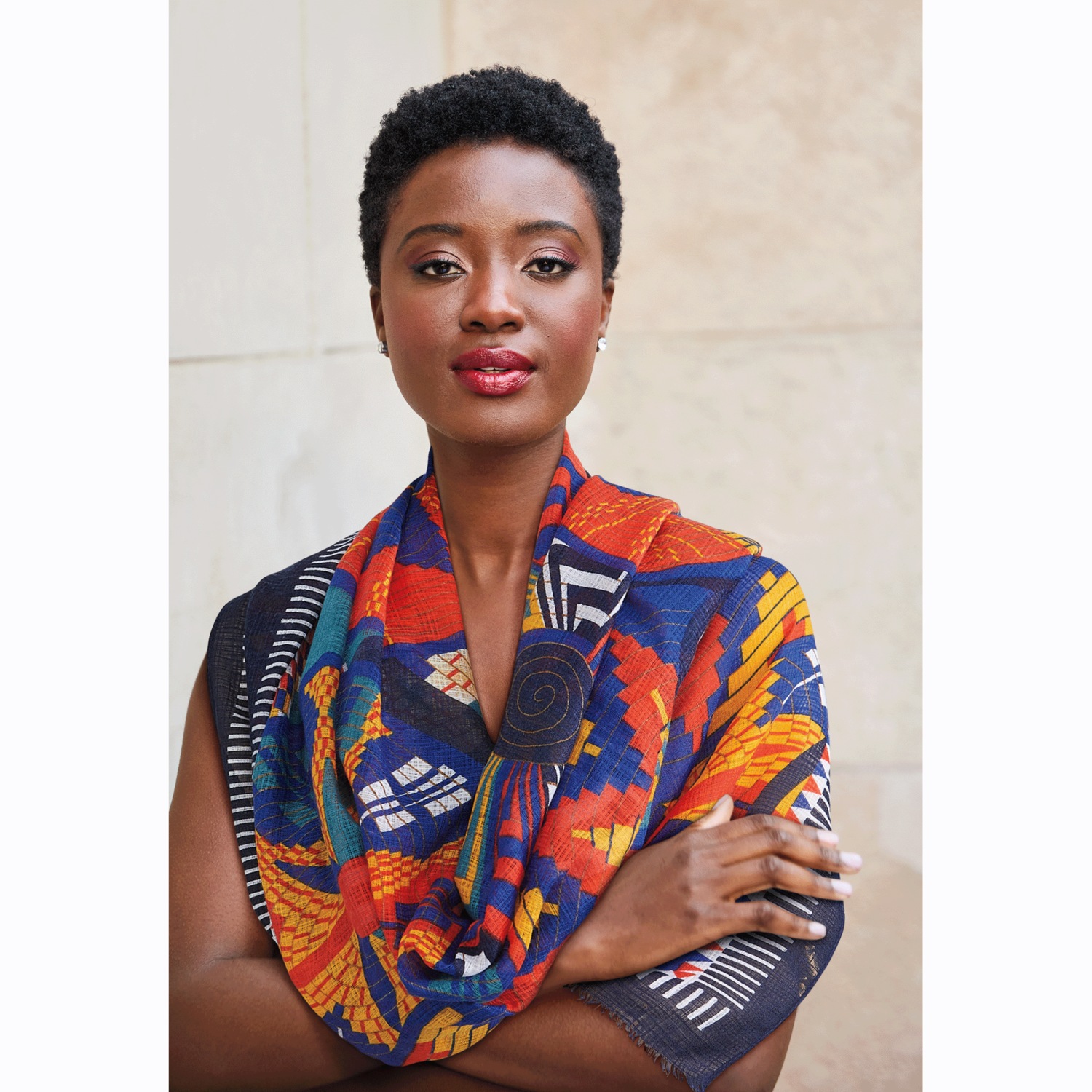 Afrocentric Printed Scarf | ASHRO