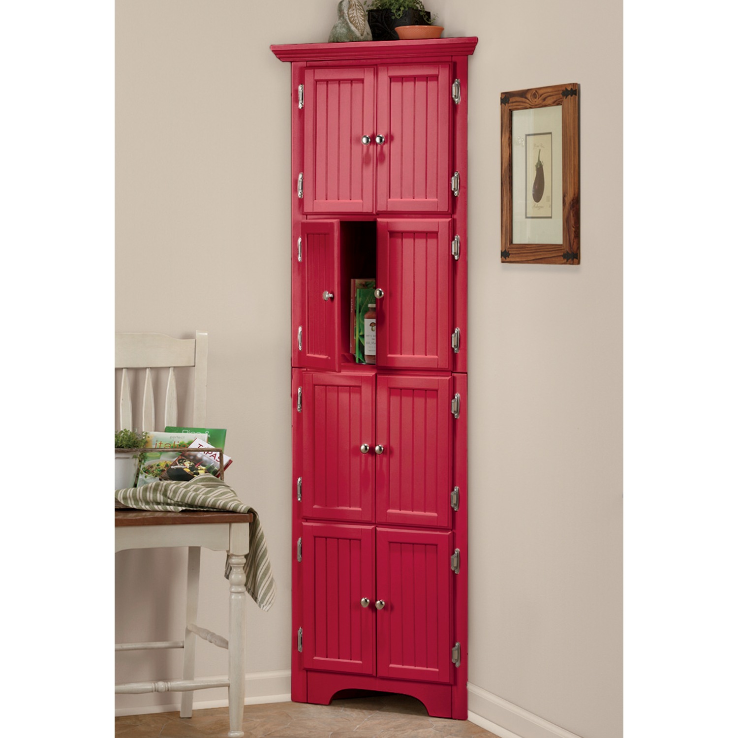 large tall corner unit