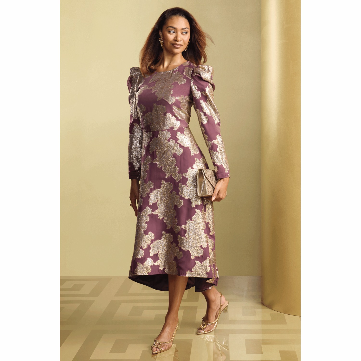 Jamaya Fit-and-Flare Dress | ASHRO