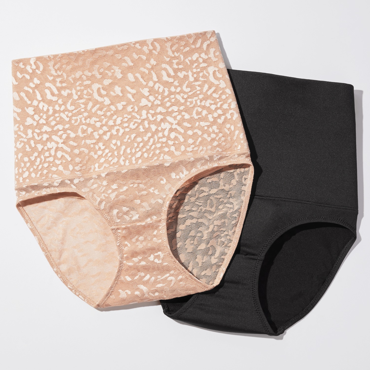 2-Pack High-Waisted Firm-Control Briefs | ASHRO