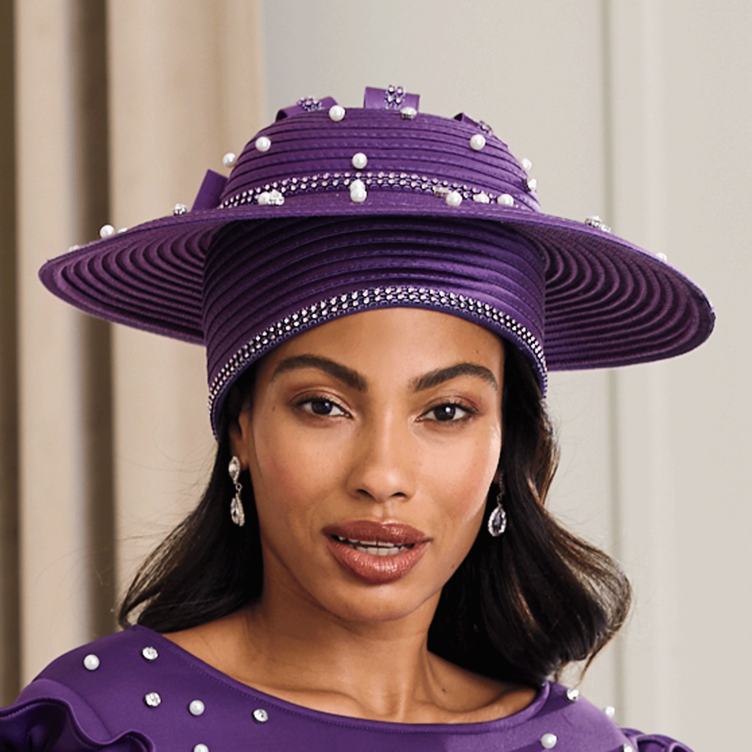 Teyonah Rose Sheath Dress and Teyonah Rose Hat | ASHRO