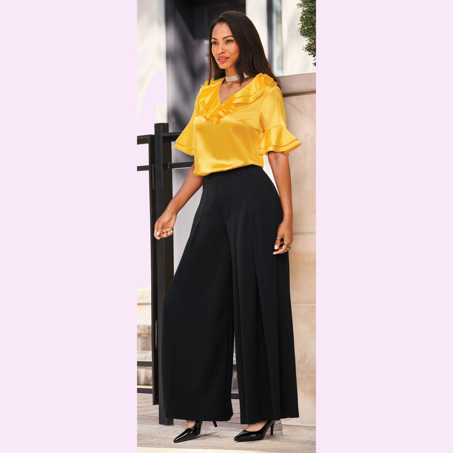 Willow Wide Leg Pant | ASHRO