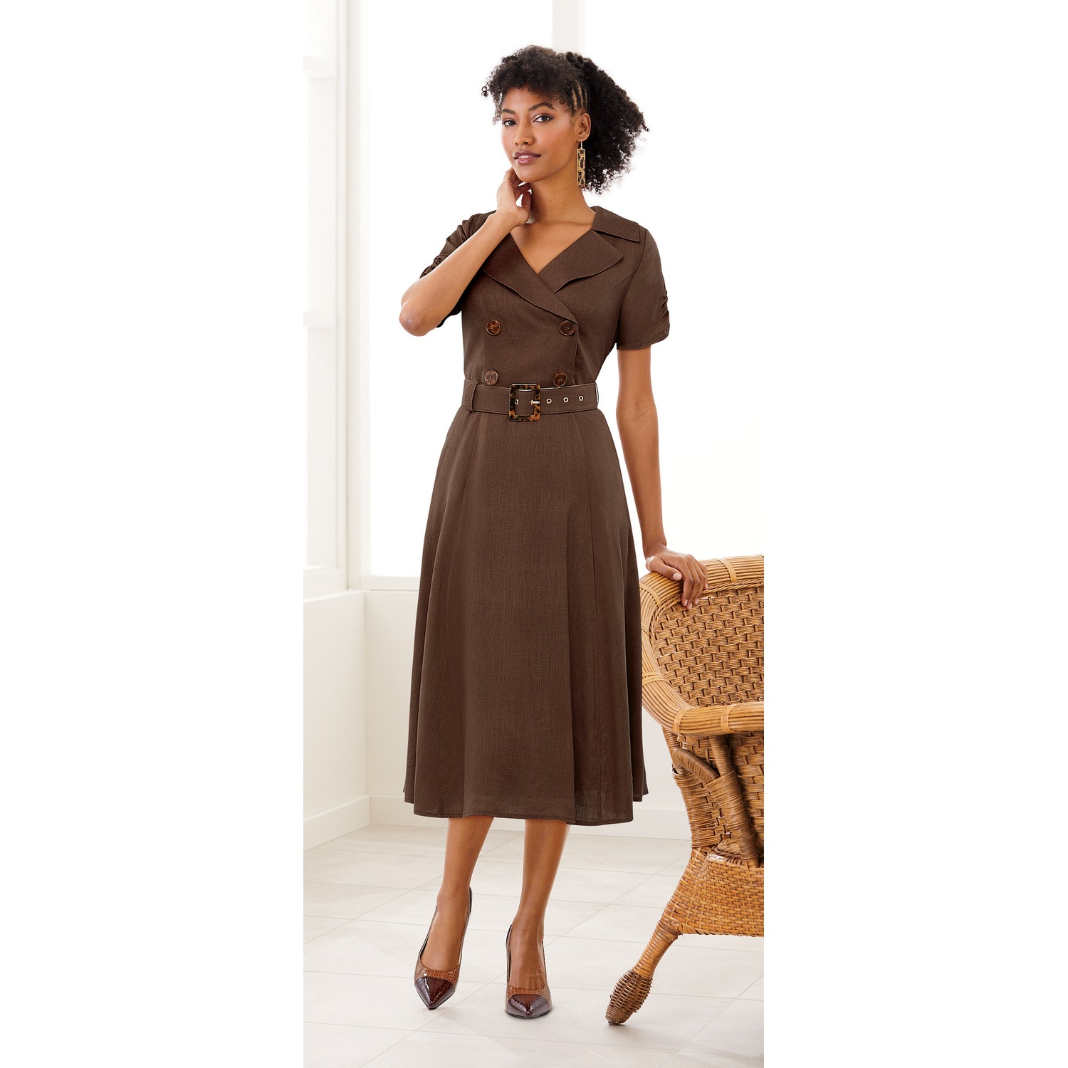 Flirty Fit and Flare Dress | ASHRO