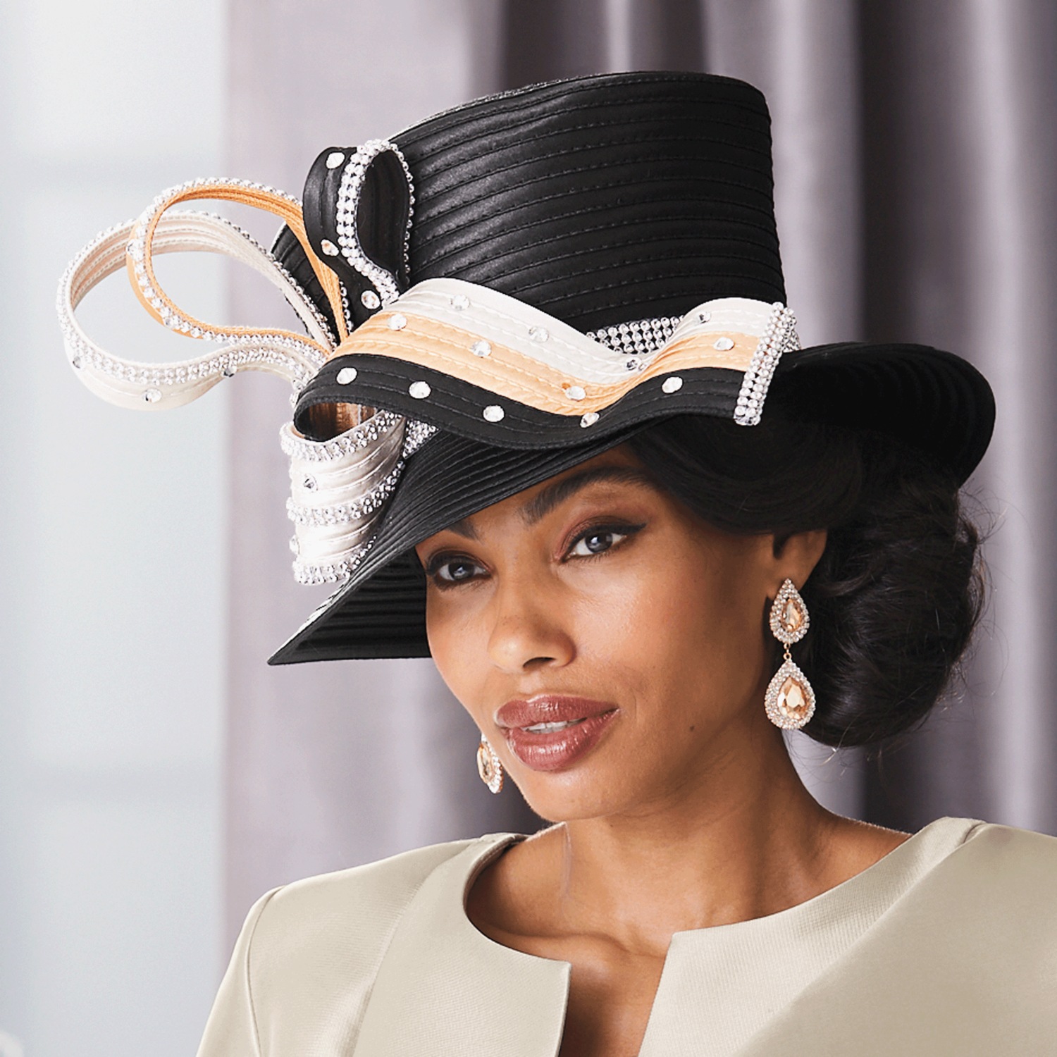 Idalia Ruffle Jacket Dress and Hat | ASHRO