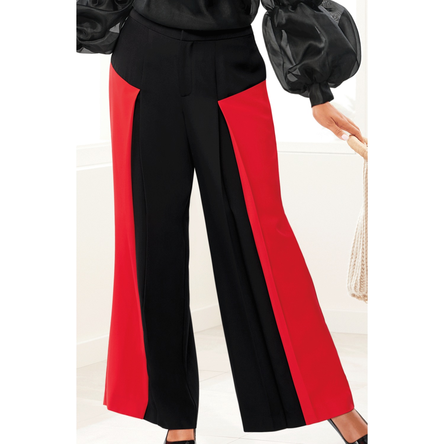 Cicely Colorblock Pant | ASHRO